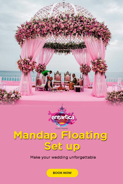 Phera / Mandap Floating Set up | Entartica Seaworld