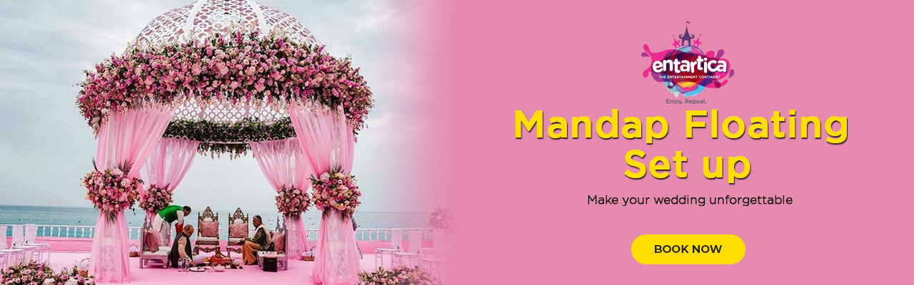 Phera / Mandap Floating Set up | Entartica Seaworld